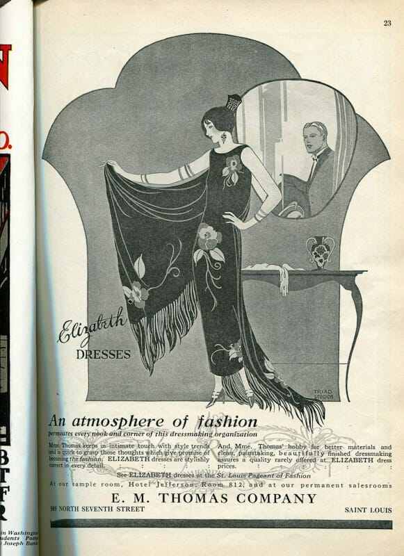 1920s Women's Fashions Advertisements