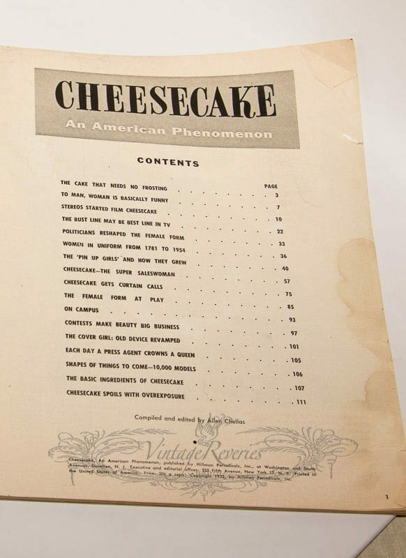 1950s CheeseCake Pinup Magazine