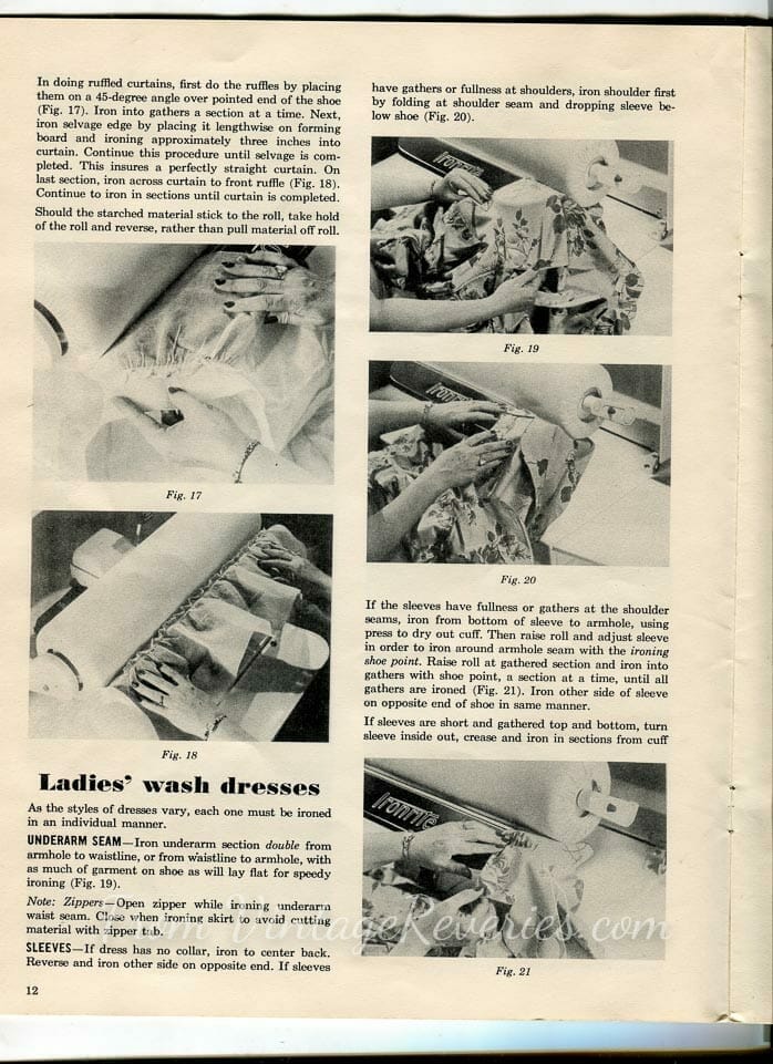 How to use an IronRite Ironing Machine